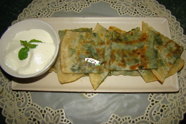 Leek Stuffed Flat Bread (bolani gandana) : Ziba Kitchen ( Dast Pukht ...