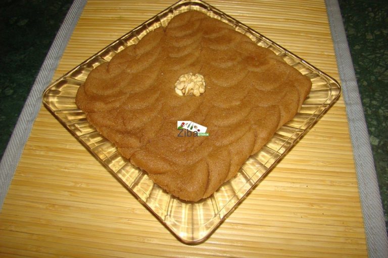 Whole Wheat Halva : Ziba Kitchen ( Dast Pukht Afghani)
