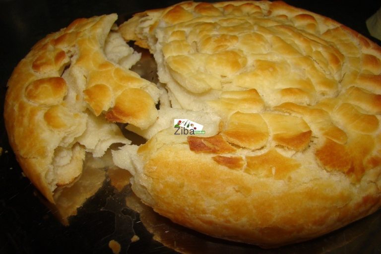 Baked Layered Bread ( Qatlama Tandori) : Ziba Kitchen ( Dast Pukht Afghani)