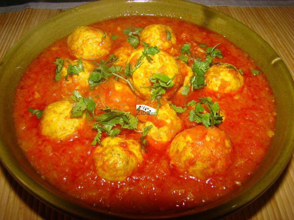 Chicken Meatball : Ziba Kitchen ( Dast Pukht Afghani)