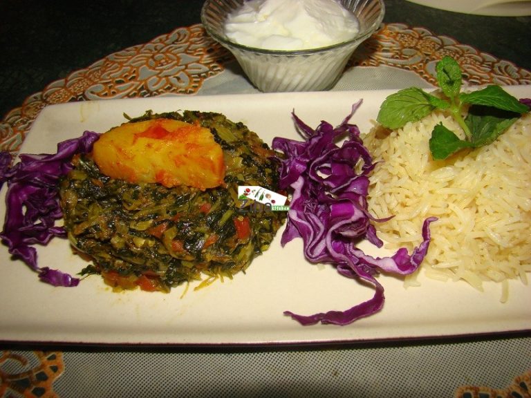 Sabzi Shaftal : Ziba Kitchen ( Dast Pukht Afghani)